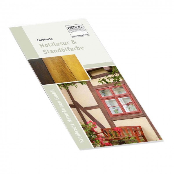 Farbkarte Holzlasur und Standölfarben | Kreidezeit Naturfarben Shop von ...